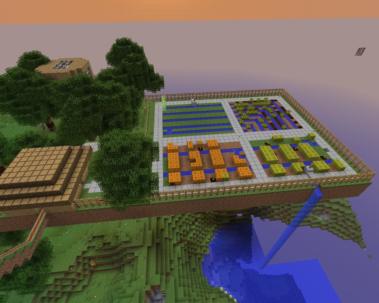 SkyWorld Minecraft Map