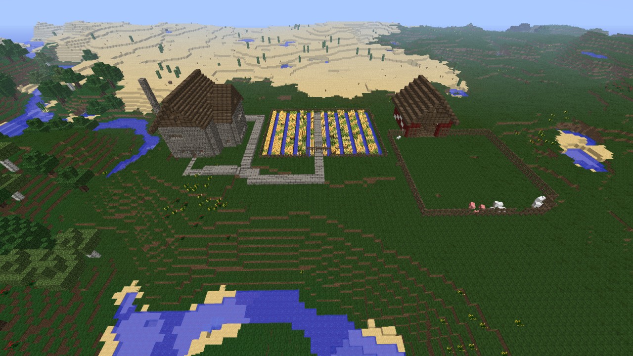 Big Farm Minecraft Map