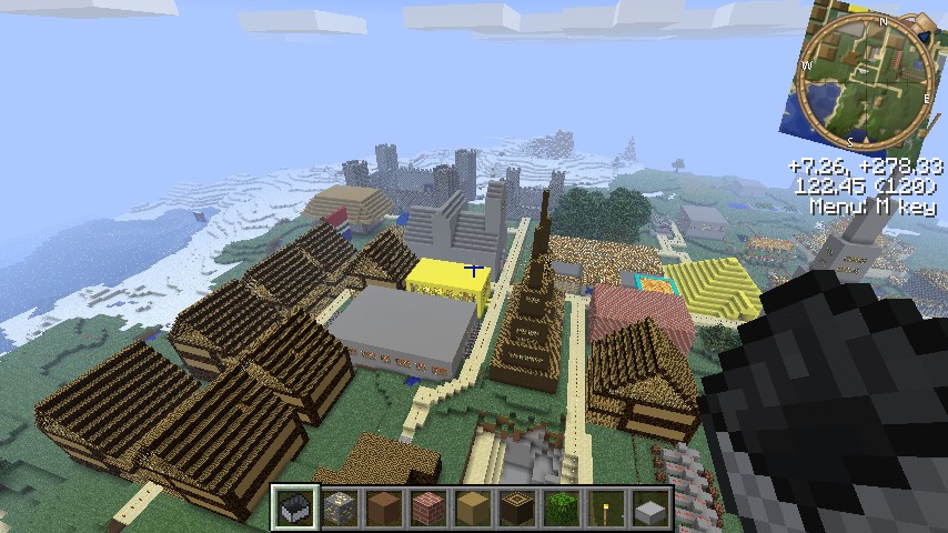 Town/City Minecraft Map