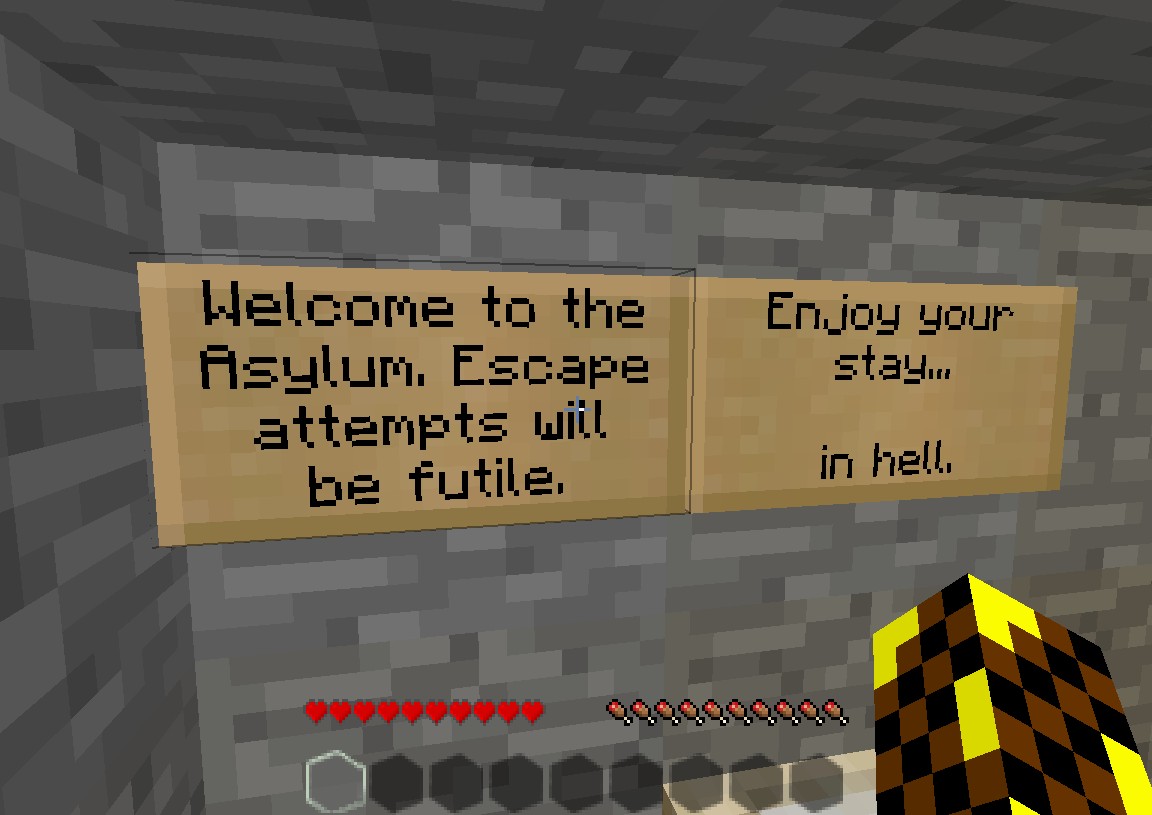 The Asylum Minecraft Map