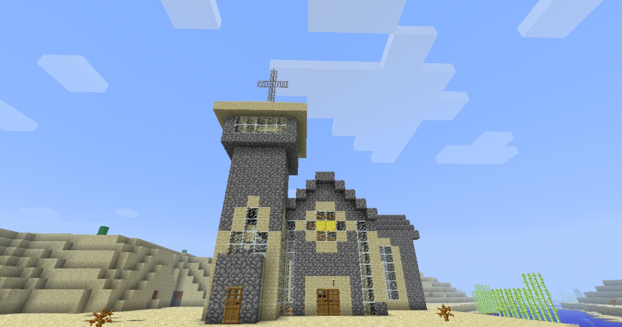 Desert Cathedral Minecraft Map