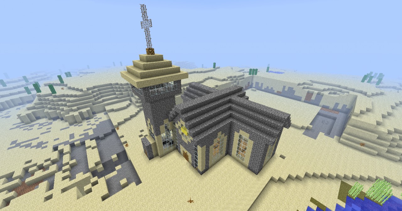 Desert Cathedral Minecraft Map