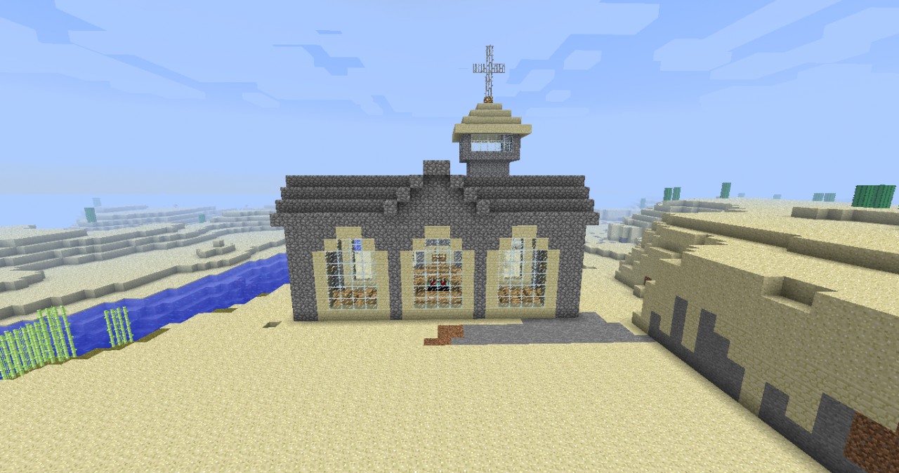 Desert Cathedral Minecraft Map