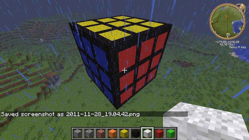 rubix cube Minecraft Map