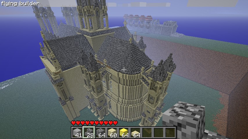 Mega cathedral / church sandstone Minecraft Map