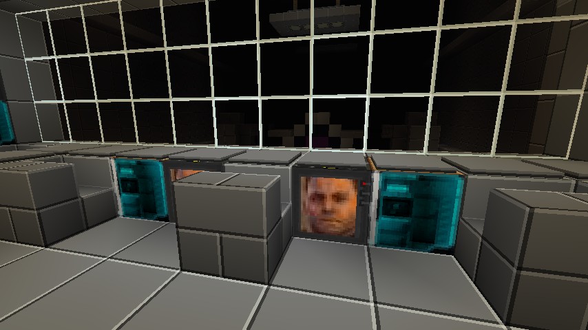 "Stargate Command" Nether portal bunker Minecraft Map