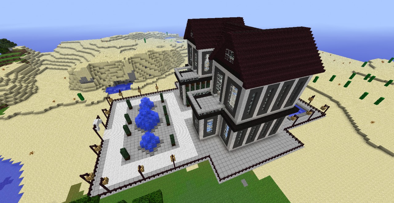 White Heart Mansion Minecraft Map