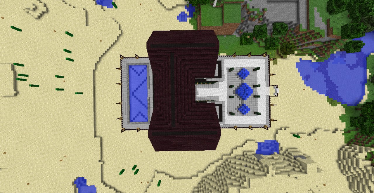 White Heart Mansion Minecraft Map