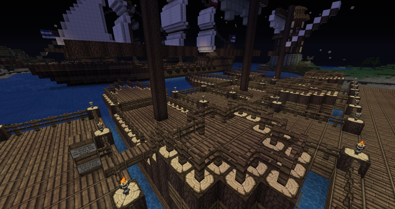 Hamhold Port Minecraft Map