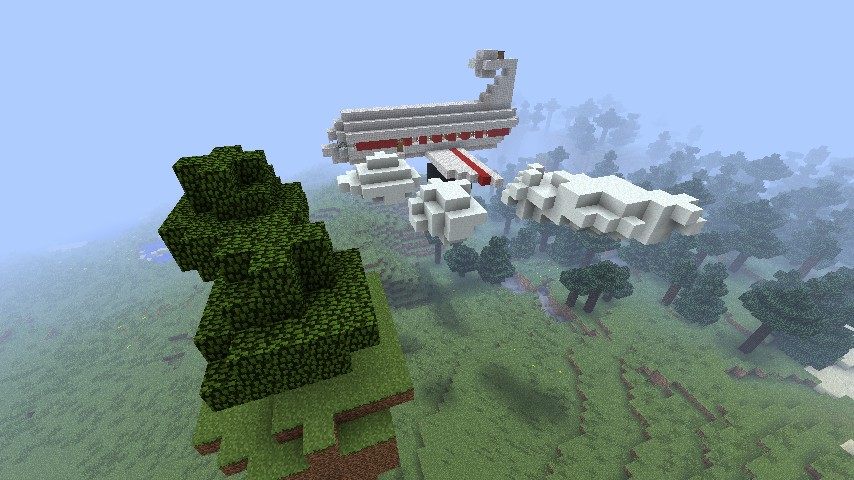 Sky Cloud Survival (Alpha Version) Minecraft Map