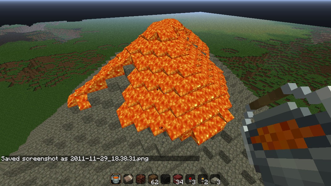 volcano Minecraft Map