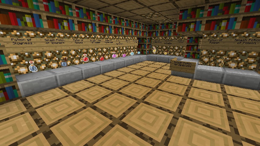 Rozosmith's Potion Shop (RedSox World) Minecraft Map