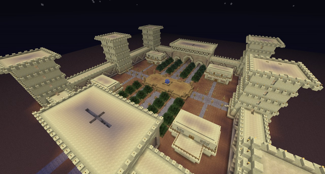 Sand Castle Minecraft Map