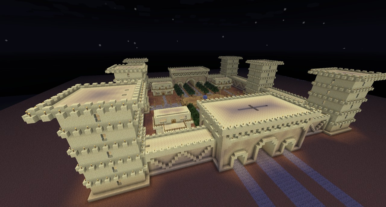 Sand Castle Minecraft Map