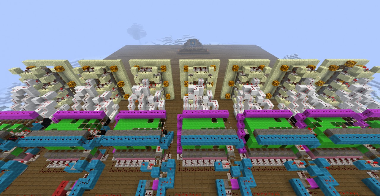 Count to million! Minecraft Map