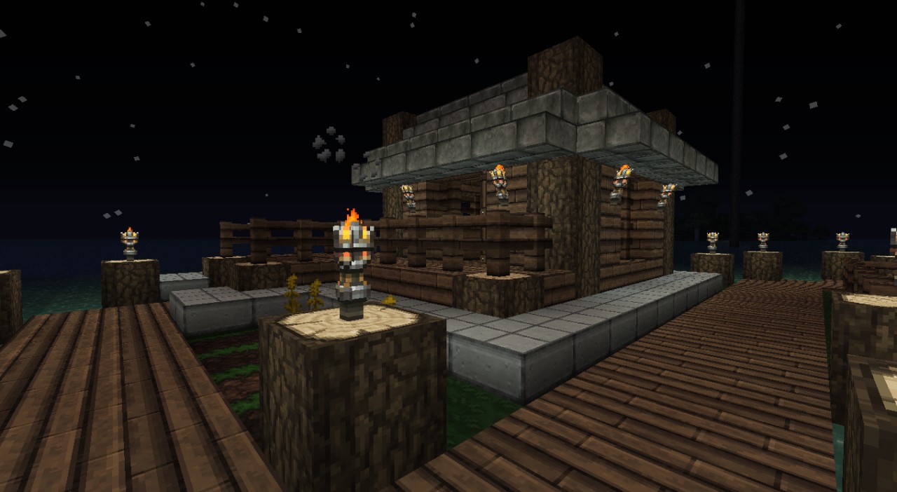 Small Fishing Town Minecraft Map