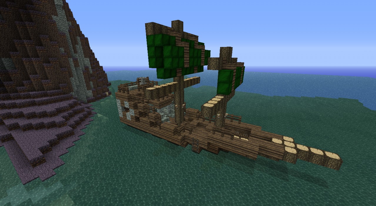 The Sweeping Dart War-Ship Minecraft Map