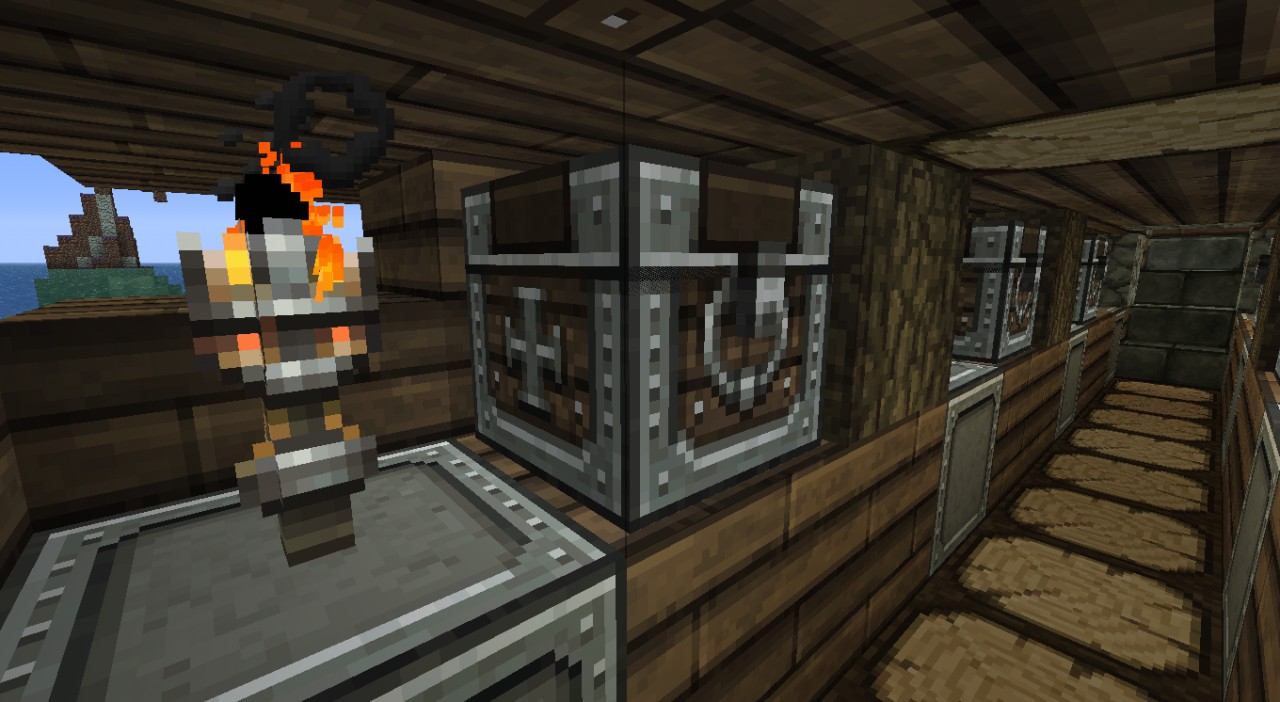 The Sweeping Dart War-Ship Minecraft Map