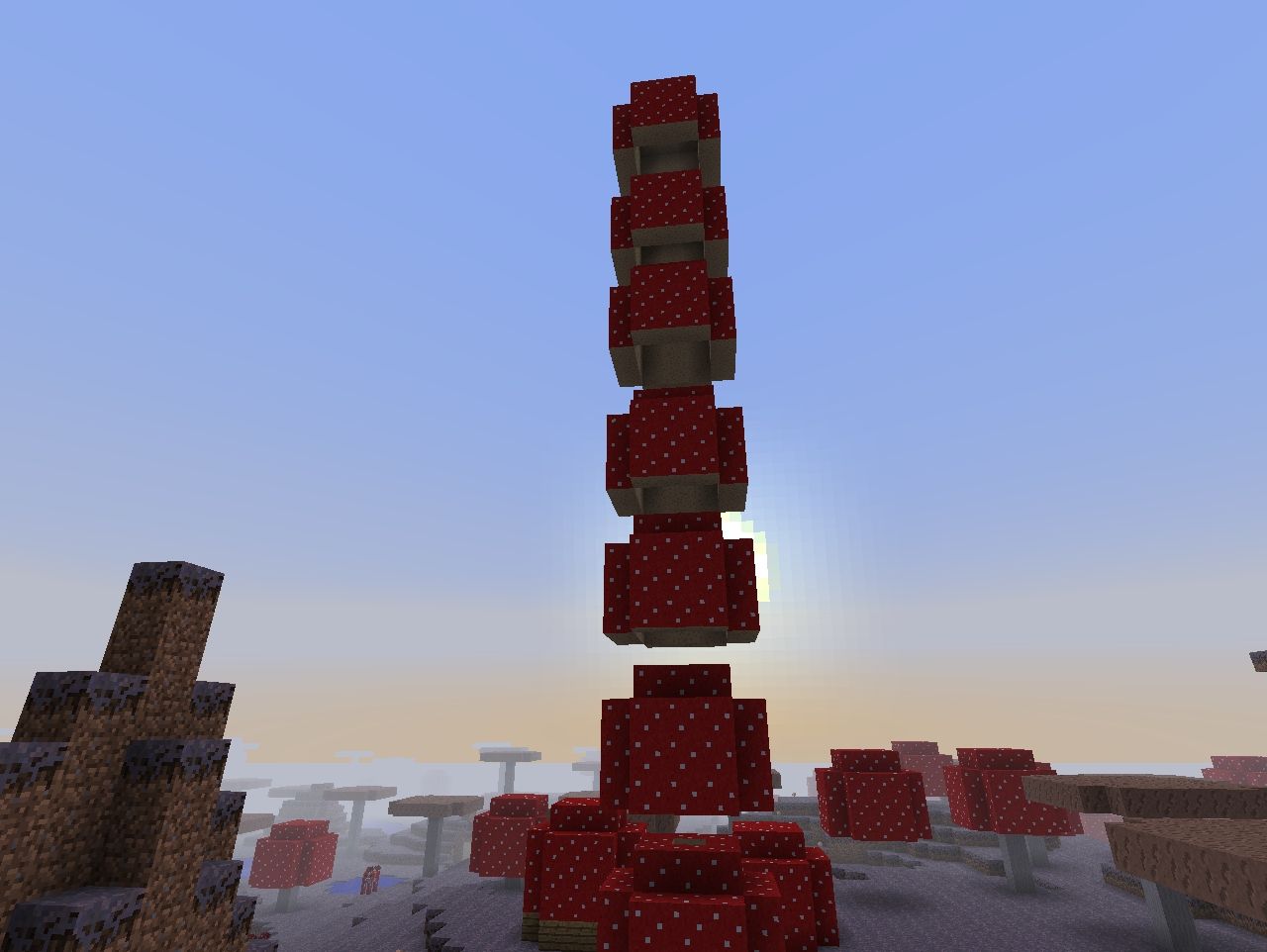 giant mushrooms Minecraft Map