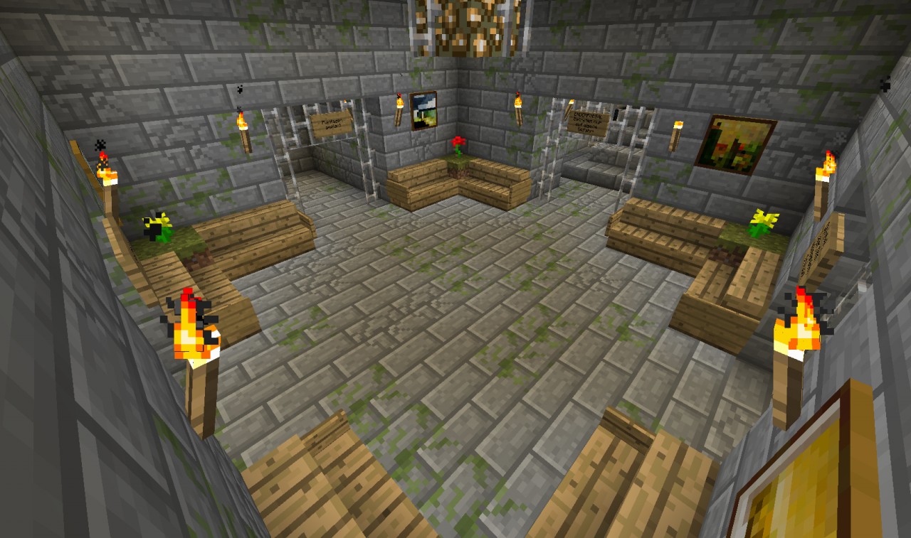 Intact Stronghold (now with Enderdragon!!!) Minecraft Map