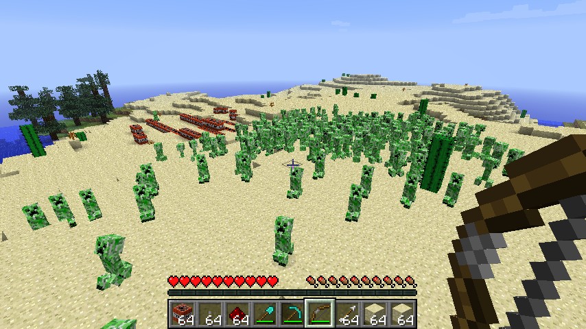 creeper challenge Minecraft Map