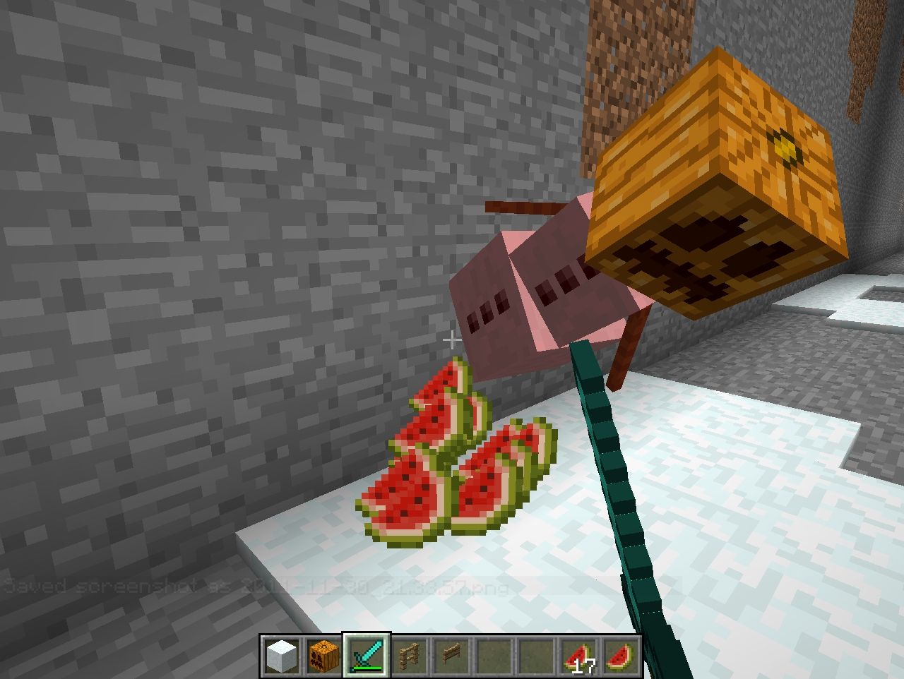 Snowgolems Drops Melons Minecraft Mod