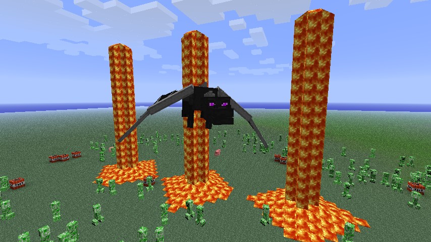 creeper army Minecraft Map