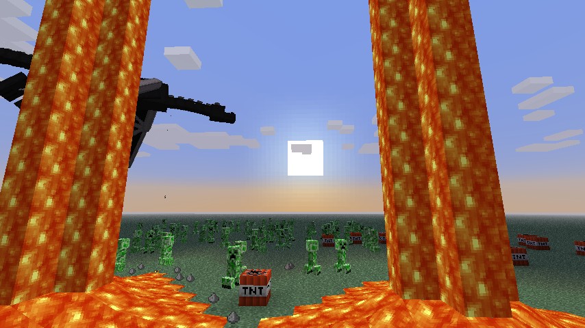 creeper army Minecraft Map