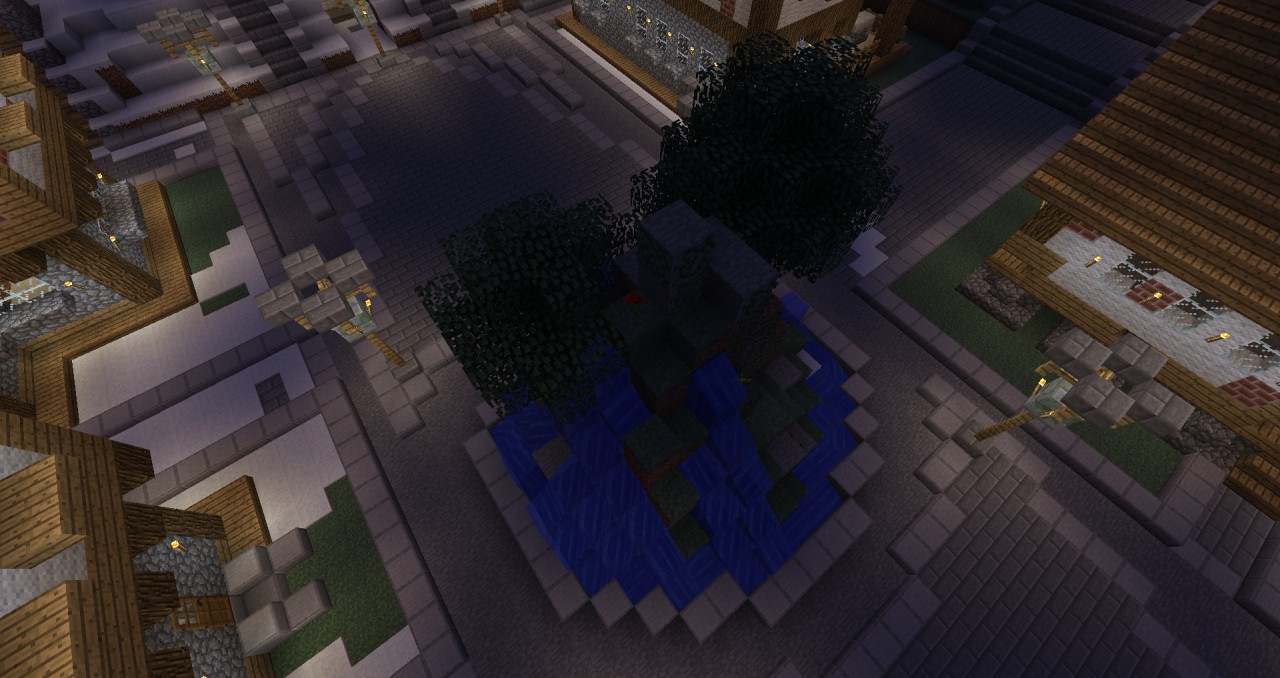 Natural Fountain Minecraft Map