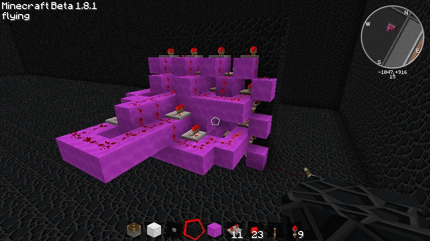 Pixel for redstone torch display Minecraft Map