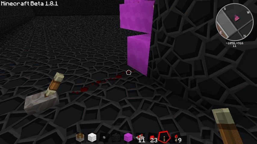 Pixel for redstone torch display Minecraft Map