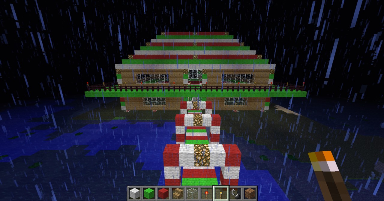 gingerbread village Minecraft Map
