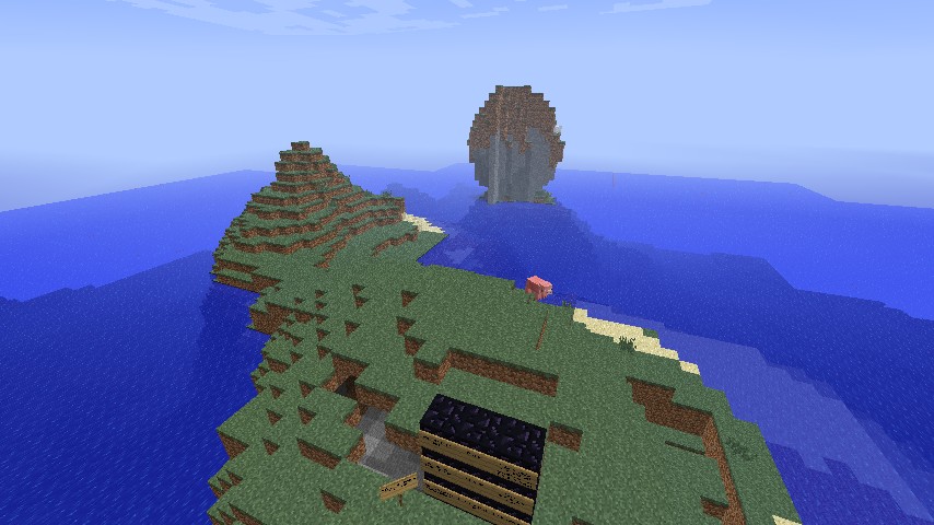 Lost in blue Minecraft Map