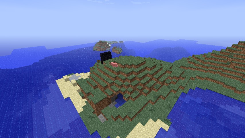 Lost in blue Minecraft Map