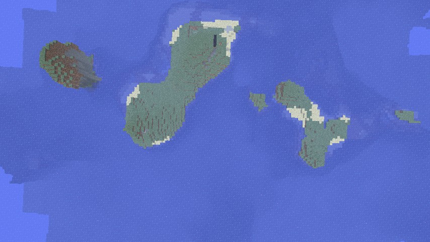 Lost in blue Minecraft Map
