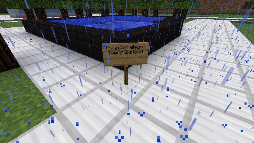 New WTC and 9/11 Memorial Minecraft Map
