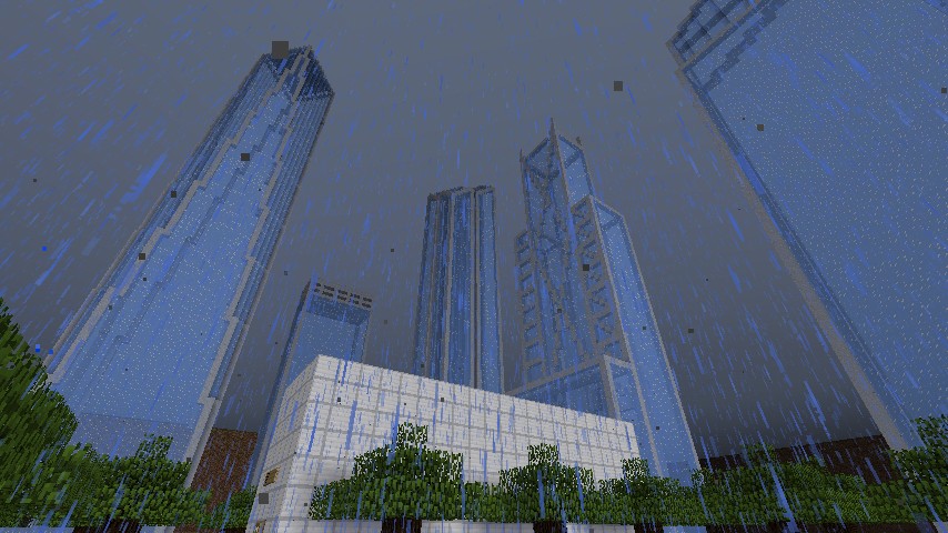New WTC and 9/11 Memorial Minecraft Map