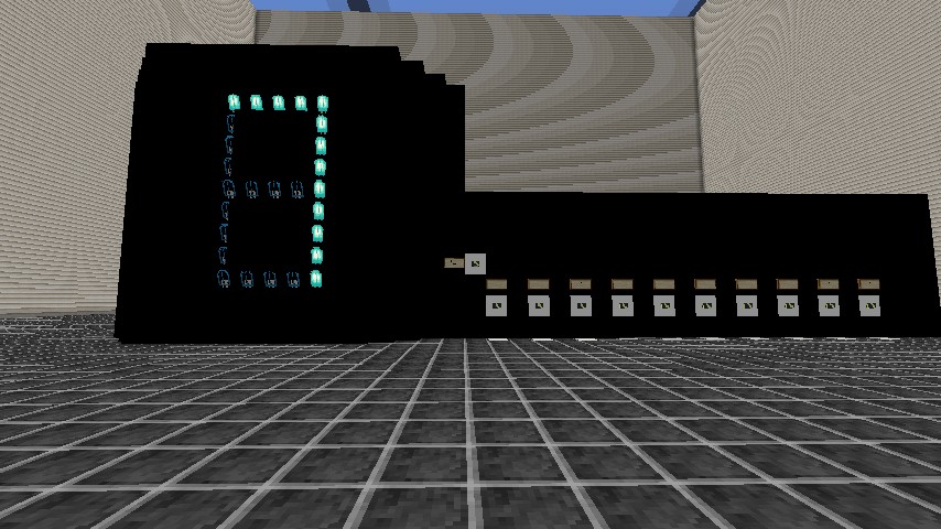 Advanced Number Display Minecraft Map