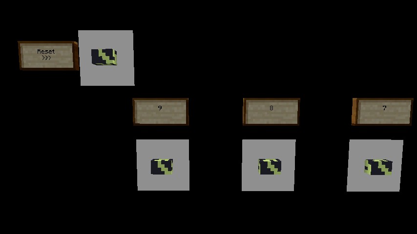 Advanced Number Display Minecraft Map