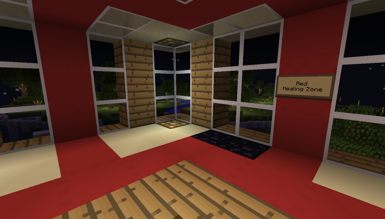 Float Wars PvP area Minecraft Map