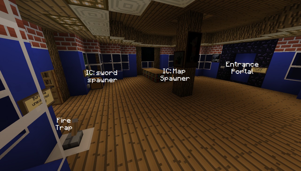 Float Wars PvP area Minecraft Map