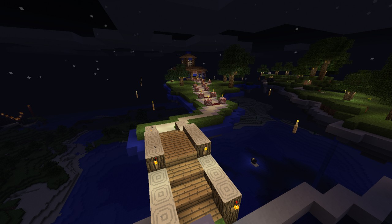 Float Wars PvP area Minecraft Map