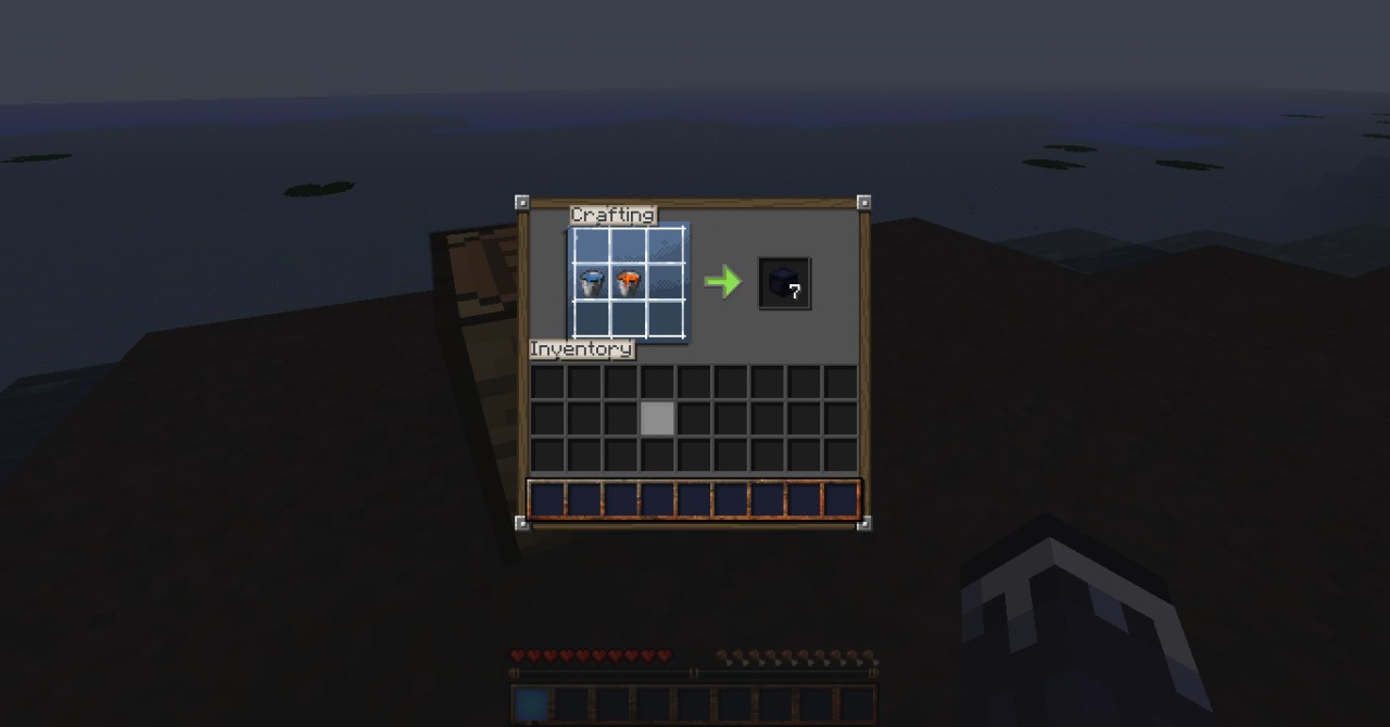 My First Mod Craftable Obsidian. Minecraft Mod