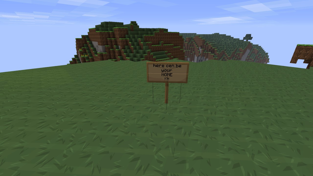 Nice World with Waterfall Minecraft Map