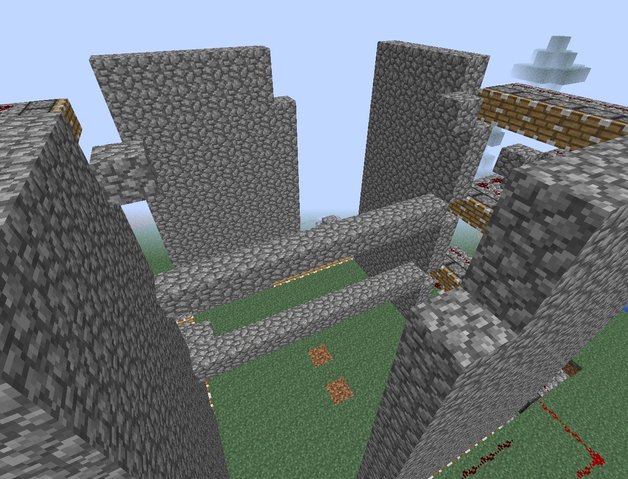 Self Building House x4 Minecraft Map