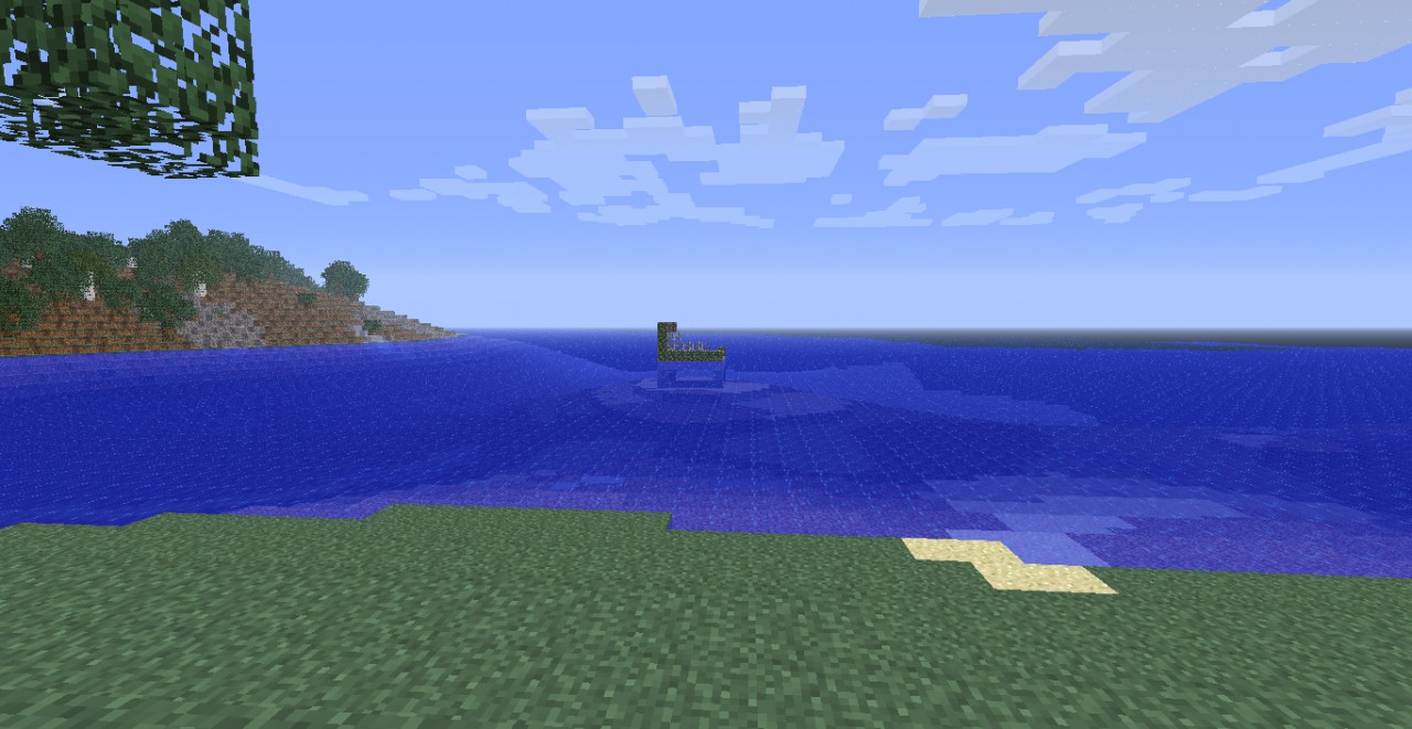 Huge Survival Island Minecraft Map