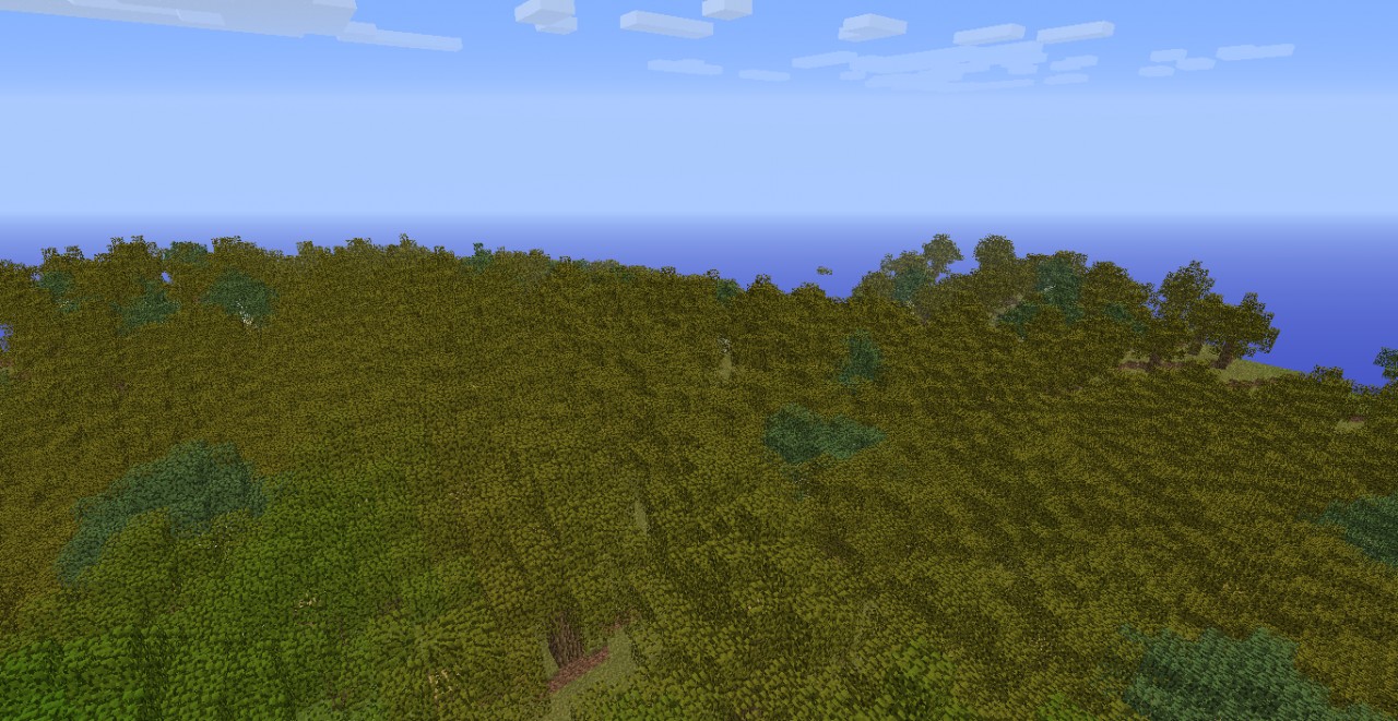 Huge Survival Island Minecraft Map