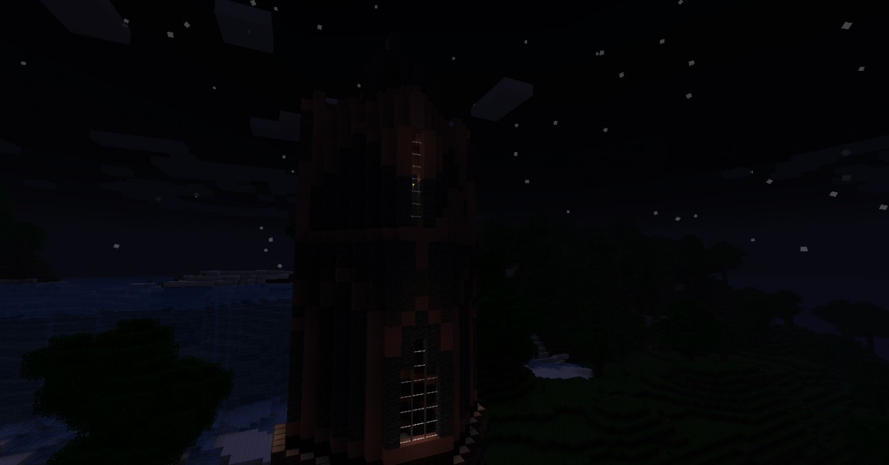 Warlock Tower. Minecraft Map