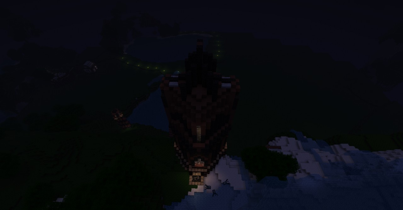 Warlock Tower. Minecraft Map