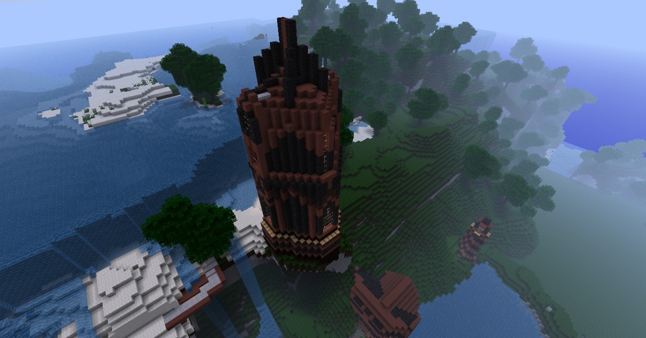 Warlock Tower. Minecraft Map